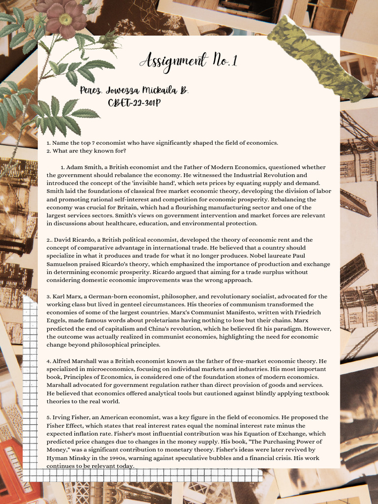 Assignment No. 1 | PDF