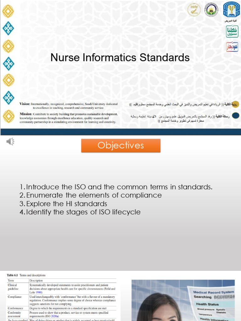 Nurse Informatics Standards | PDF