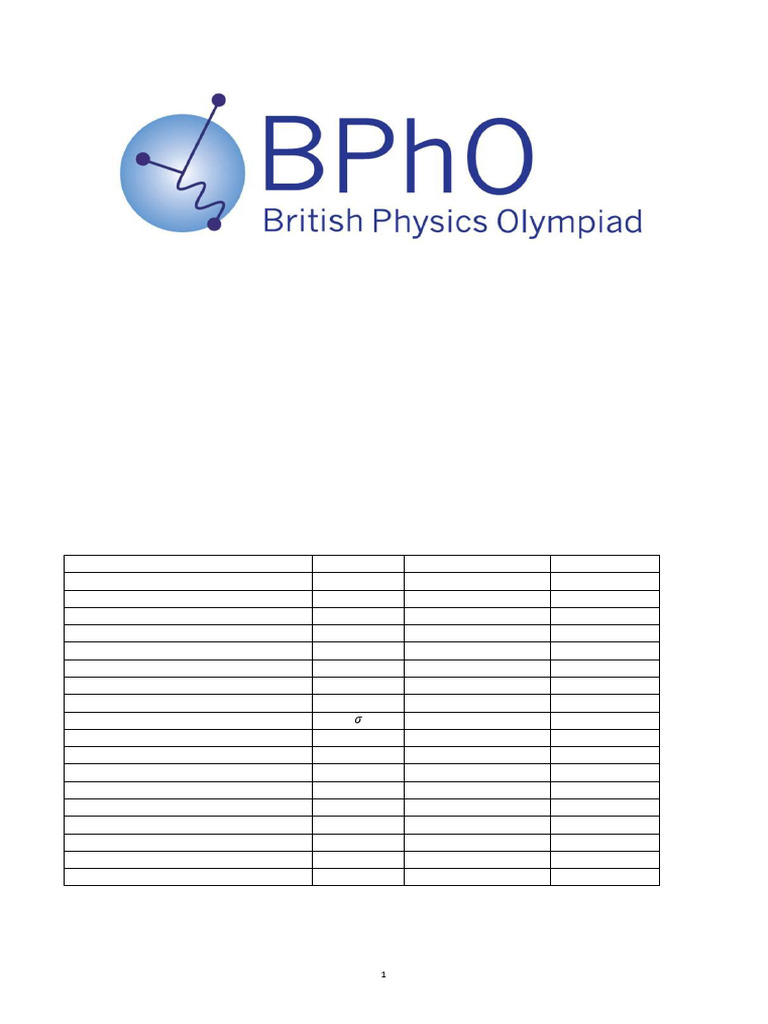 BPhO Round 2 Paper 2013 Final | PDF