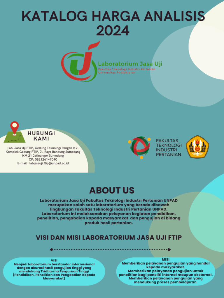 Katalog Lab Jasa Uji 2024 | PDF