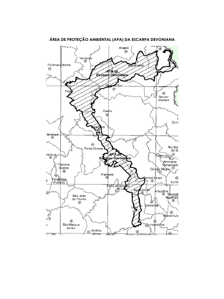 Apa Escarpa Devoniana Resumopllanomanejoescarpa09set2014 | PDF