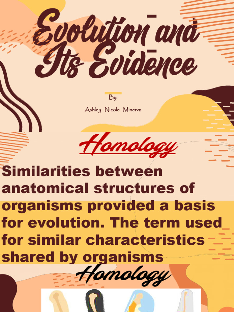 Evolution and Its Evidence | PDF | Homology (Biology) | Continent