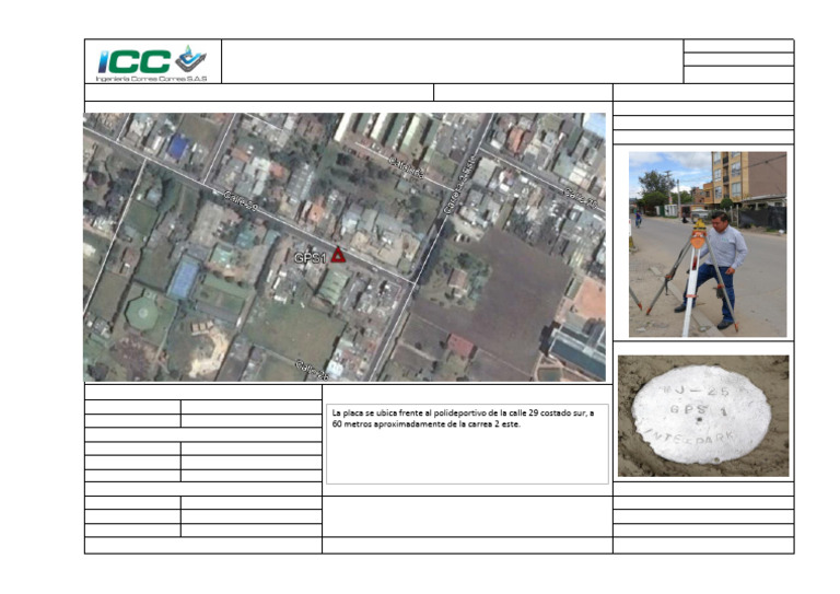 GPS1 Descripcion Punto Materializado | PDF