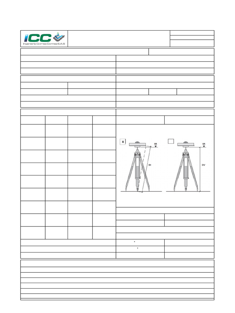 GPS3 - Hoja de Campo para Observaciones Con GNSS | PDF