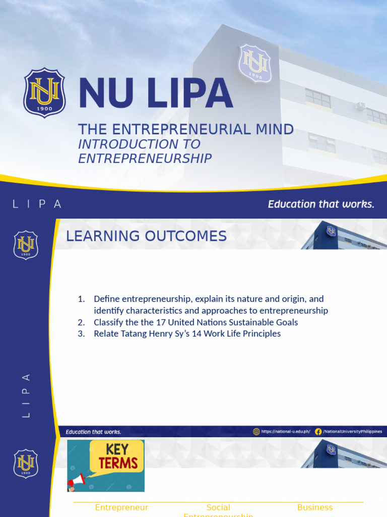 Entrep 1 | PDF