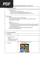 Lesson Plan - Elements of The Short Story | PDF | Plot (Narrative ...