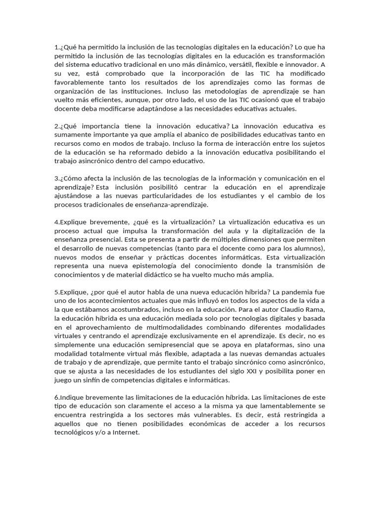 Entornos Virtuales. Foros | PDF