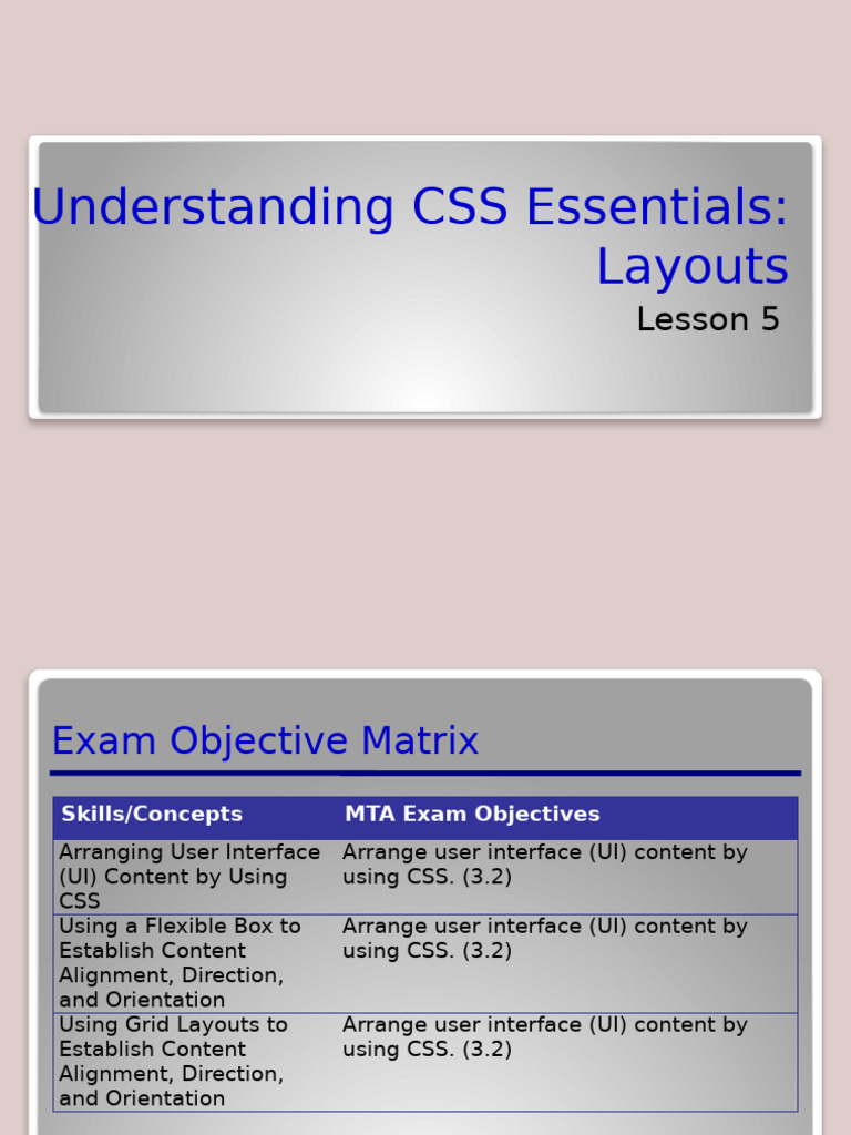 Chapter 3b CSS | PDF