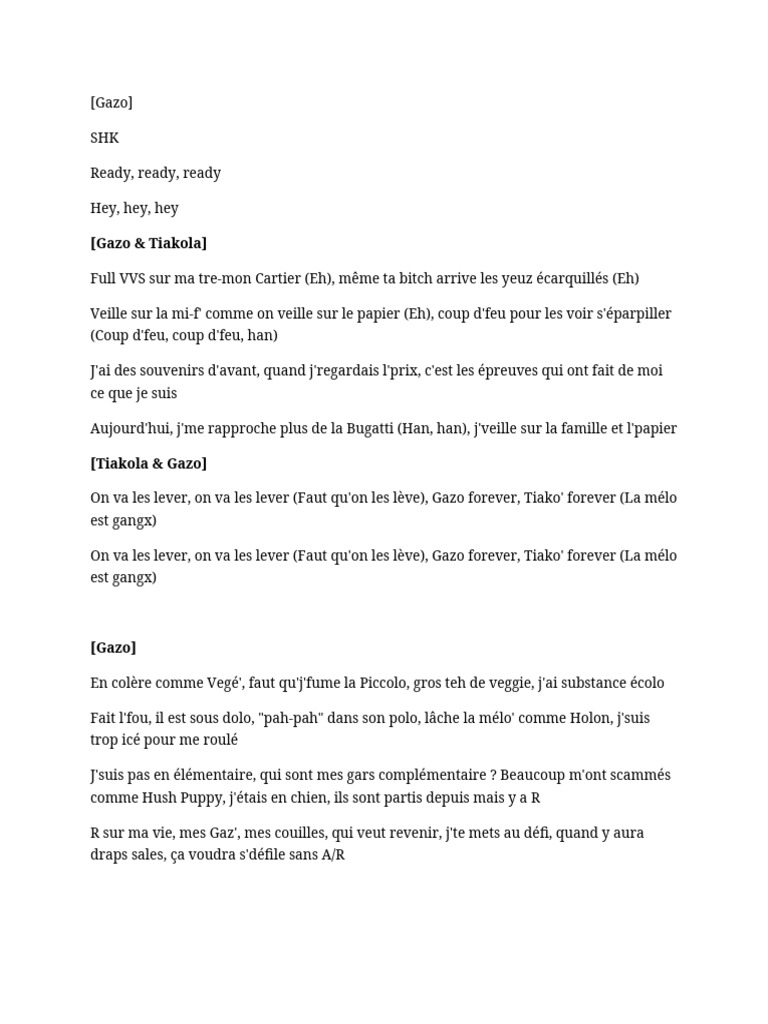 Gazo) - WPS Office | PDF