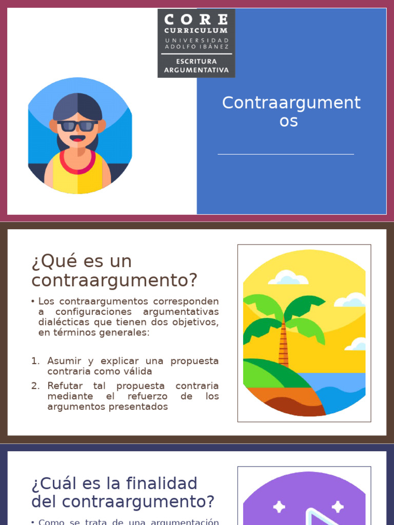 PPT Contraargumento | PDF