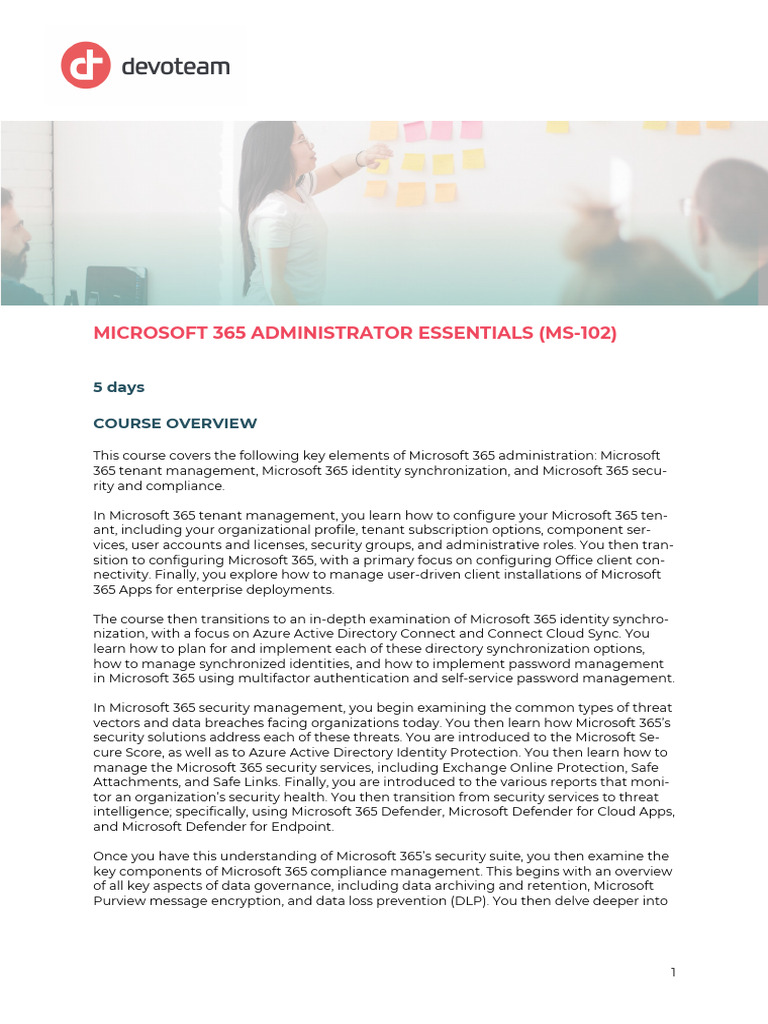 MS 102 | PDF