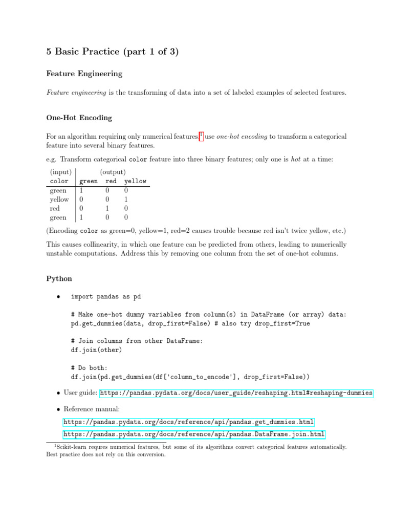 11 Featureengineering | PDF