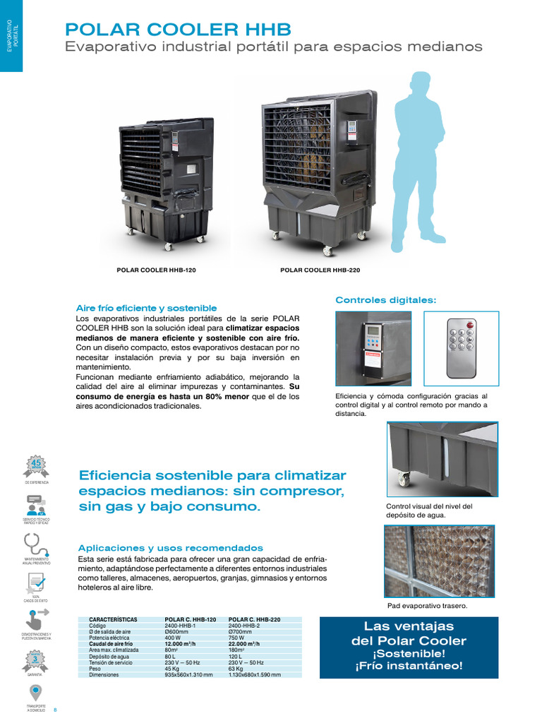 FT Evaporativos Polarcooler HHB | PDF
