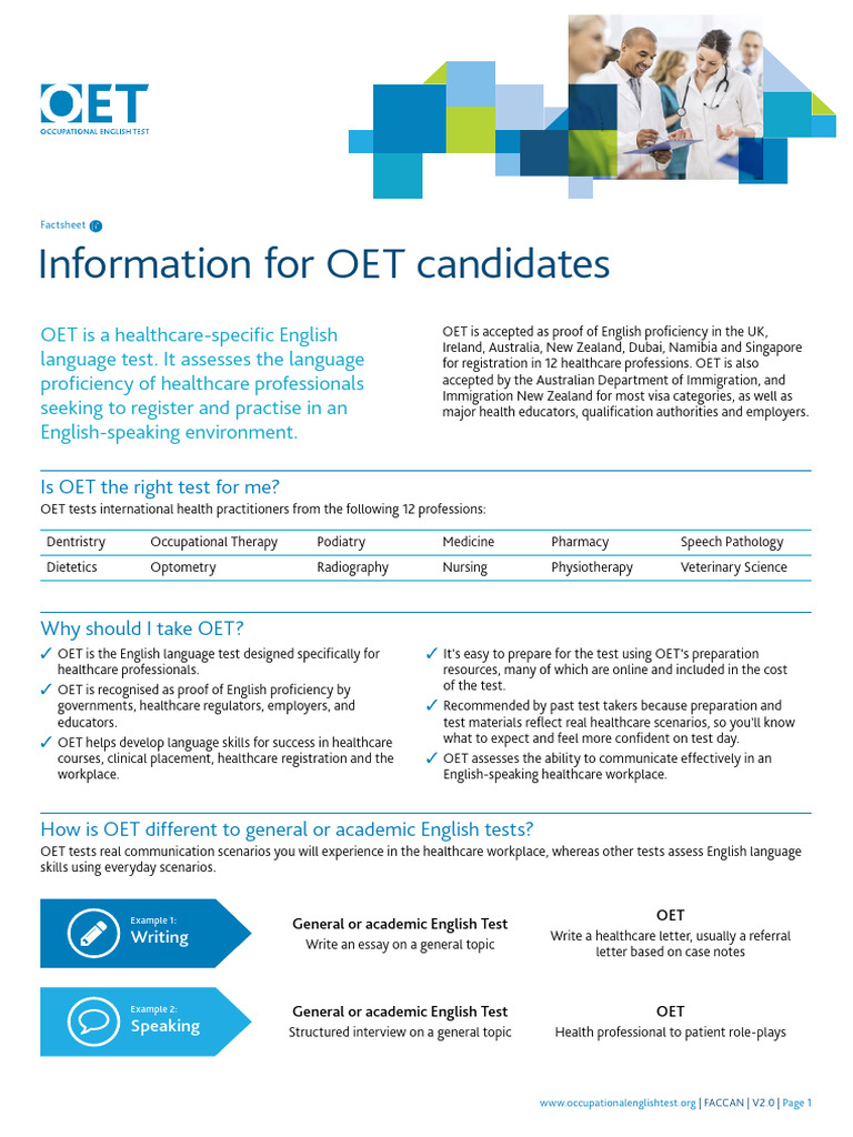 Candidate Factsheet 2018 | PDF