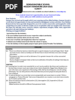 KVS - Lesson Plan Organiser Format | PDF