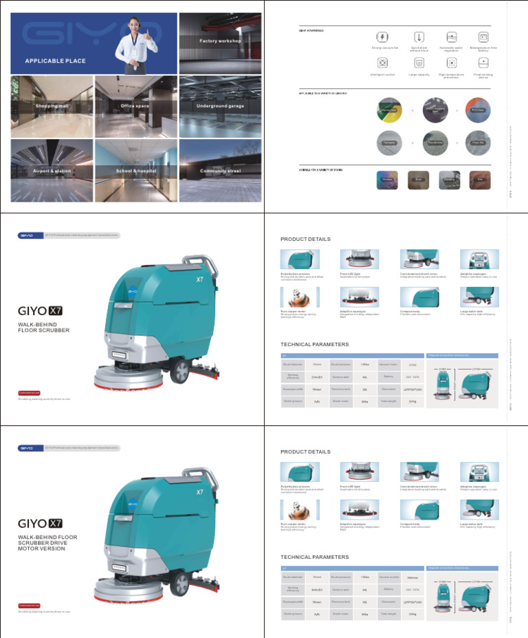 Product Catalog-Giyo Cleaning Equipment Co - LTD | PDF