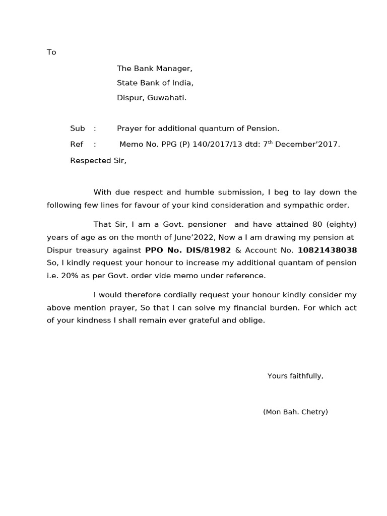 PPO No. DIS/81982 10821438038: Yours Faithfully | PDF