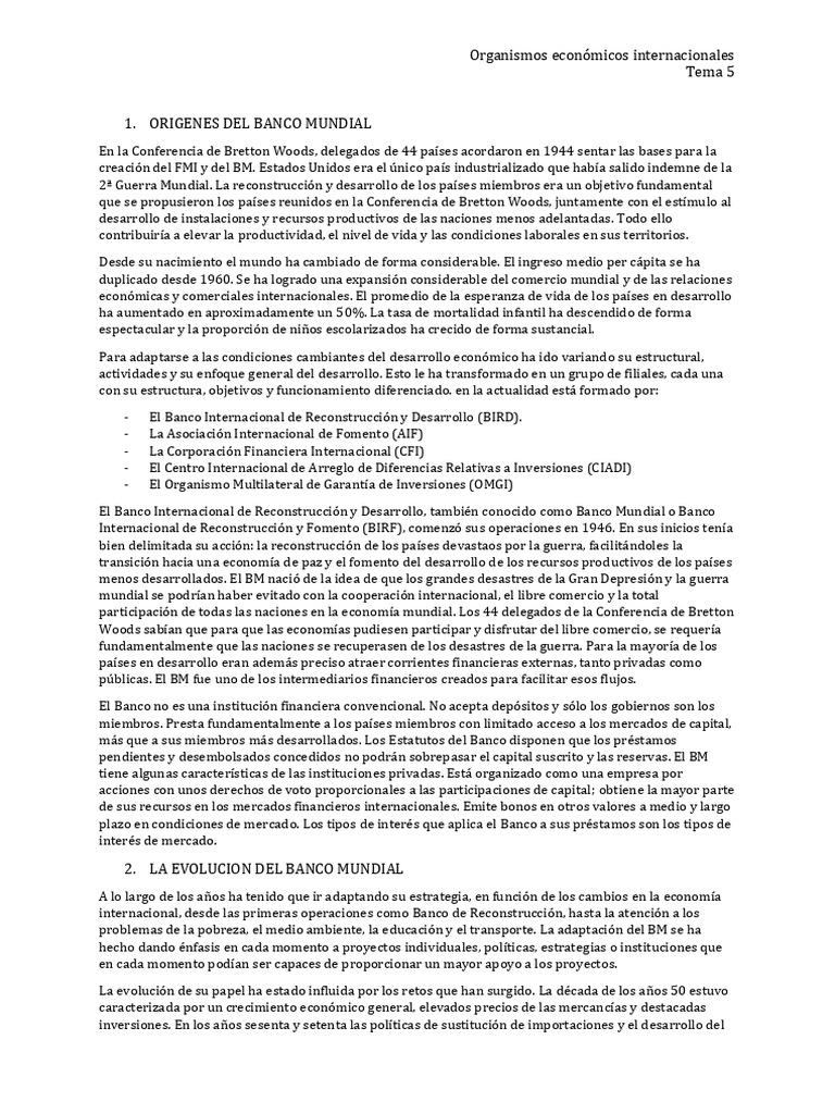 Tema 5.- BM (libro tema 20) | PDF