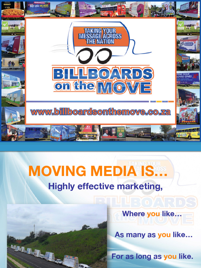 Billboards On The Move-Profle | PDF