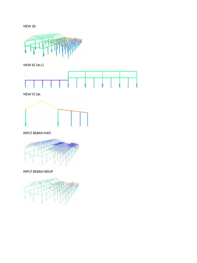 Data Output Sap2000 | PDF