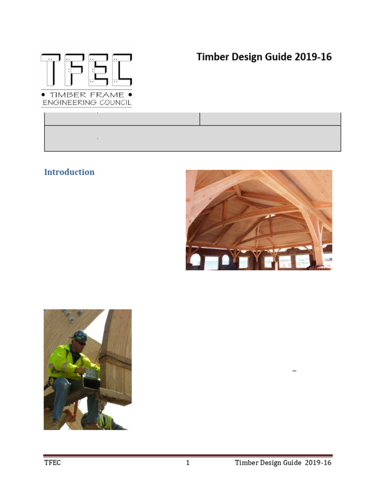 Detailing Glulam Timber Connection | PDF