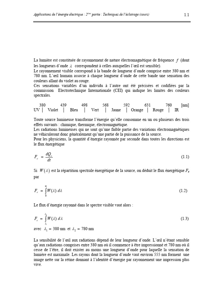 Chap1 Notions Fondamentales | PDF