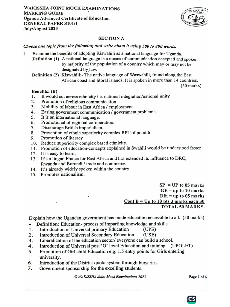 Wakisha GP Guide | PDF