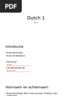 A1 Level Dutch Book | PDF
