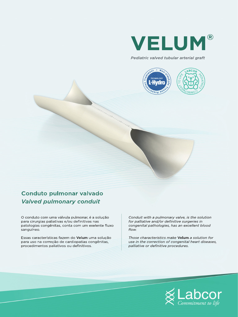 Velum Enxerto Arterial Tubular Valvado Digital | PDF