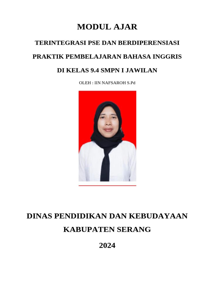 Modul Ajar Praktek | PDF