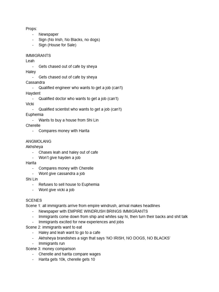 Year 9 History - Script | PDF