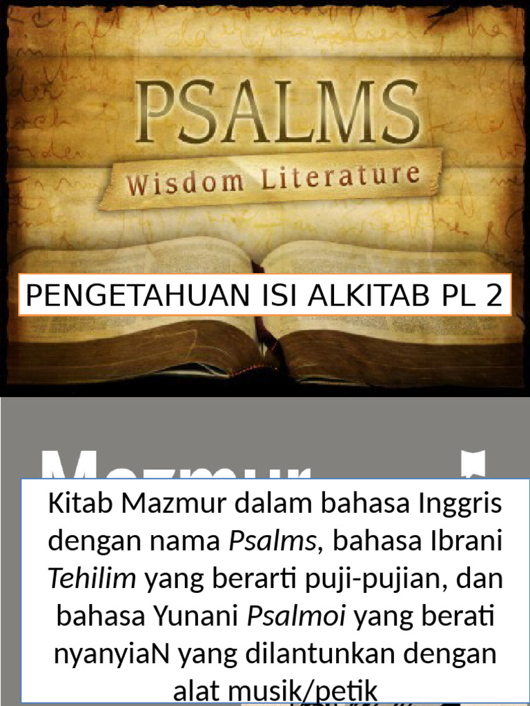 Pengetahuan Isi Alkitab Pl 2 Pdf