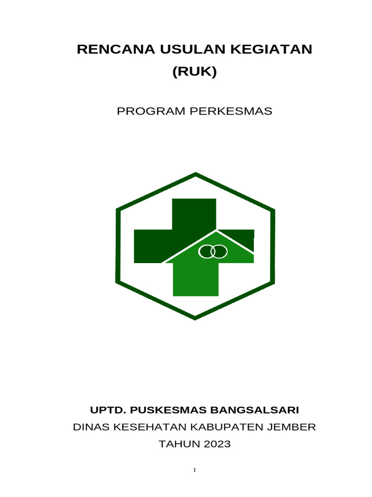 RPK PERKESMAS 2023 | PDF