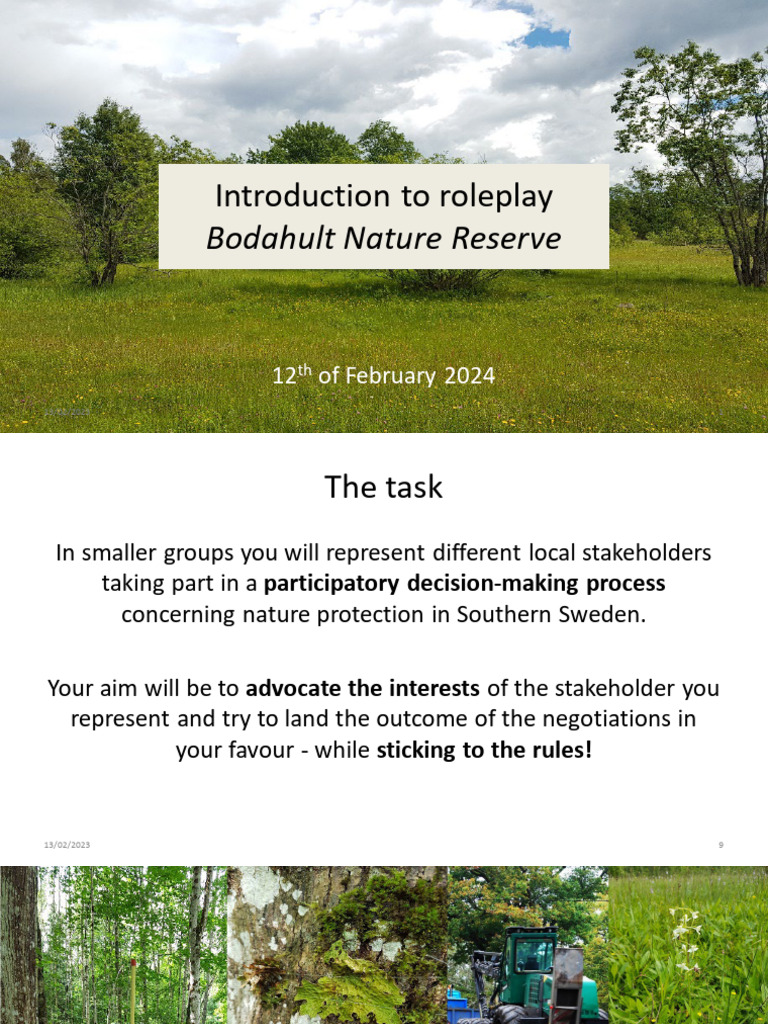 EF2024 Roleplay Introduction IdaWallin 2 | PDF