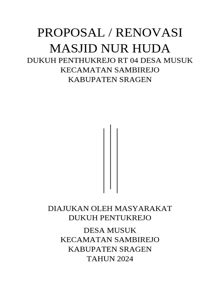 Proposal Majid Nur Huda | PDF