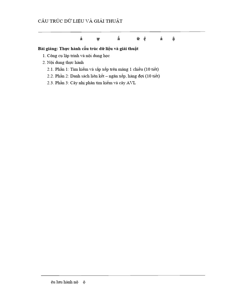 (CTDLGT) BG Thuc Hanh | PDF