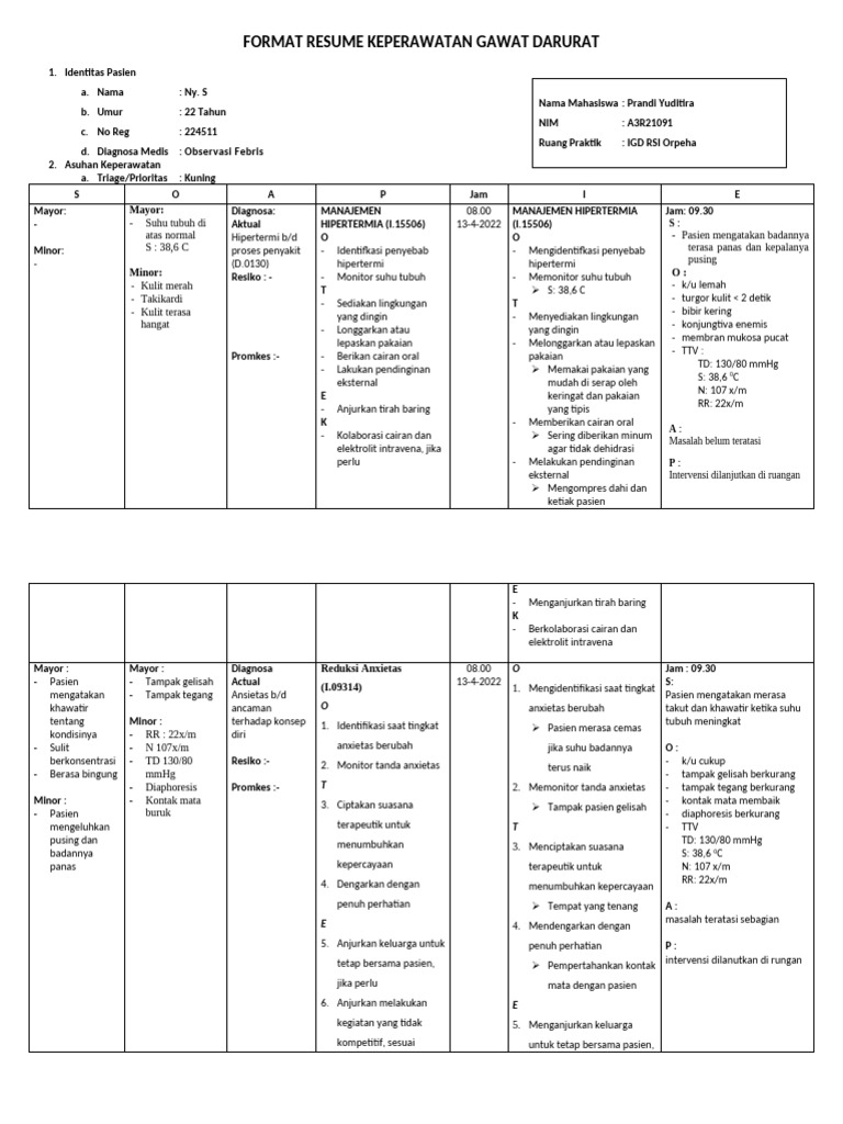 Resume OF IGD | PDF
