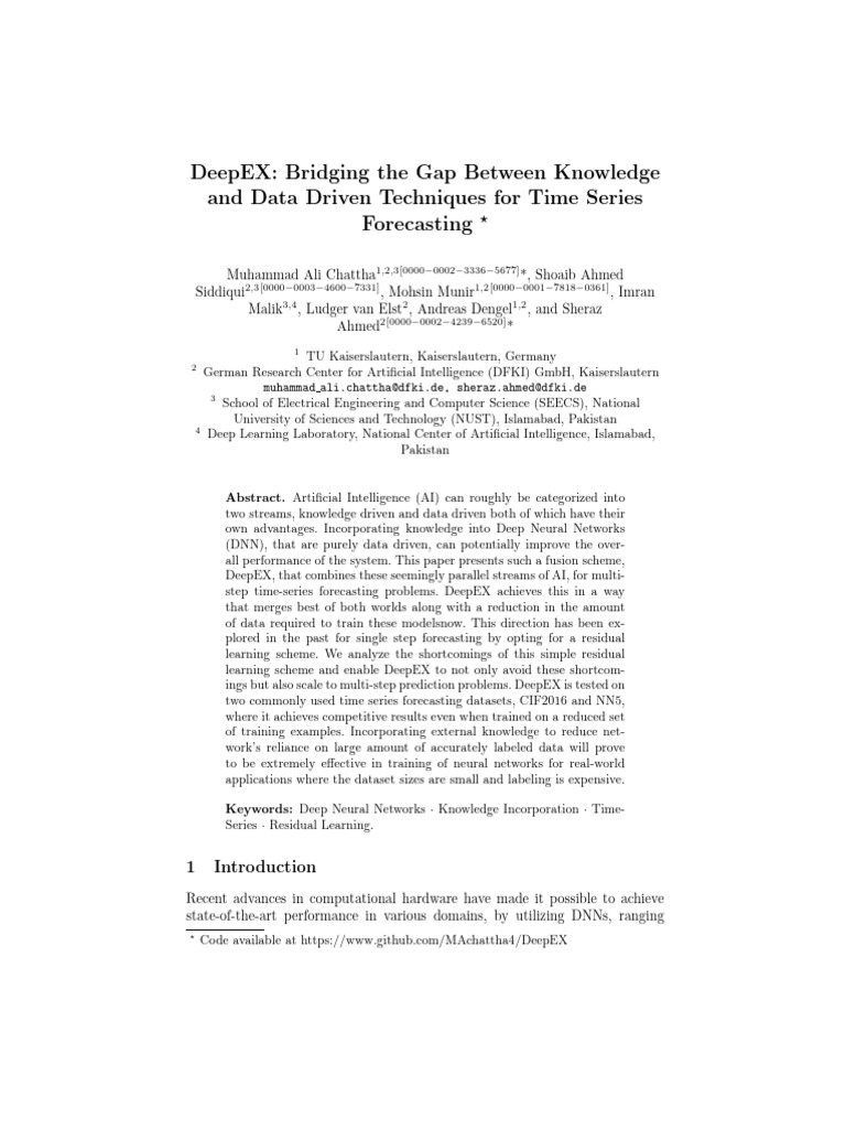 DeepEX Bridging The Gap Between Knowledg | PDF