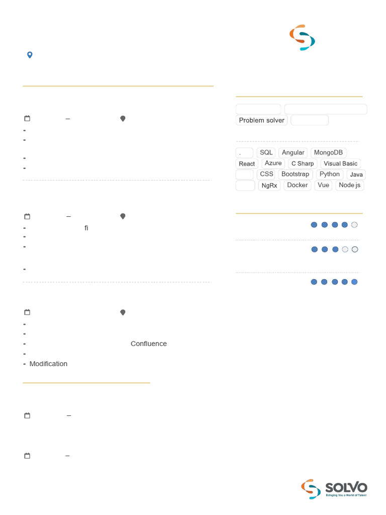 Formato CV - Ejemplo | PDF