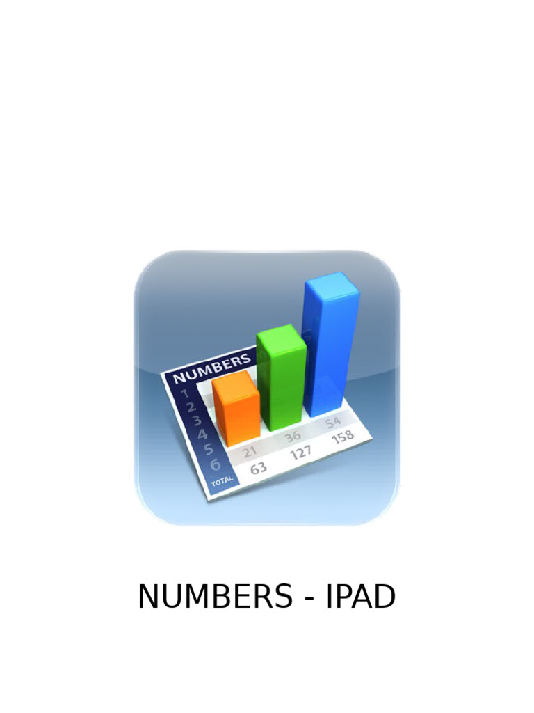 Apostila Numbers IPAD IPAD | PDF