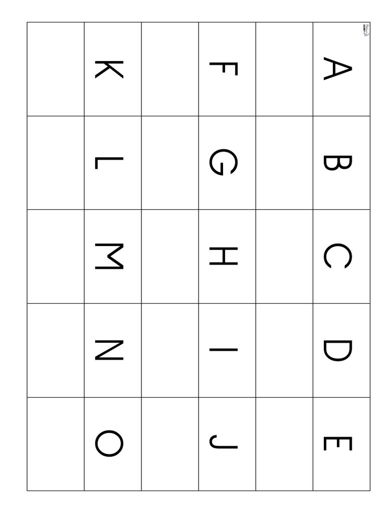 Alphabet À Compléter Correspondance Lettres Capitales Et Scriptes | PDF