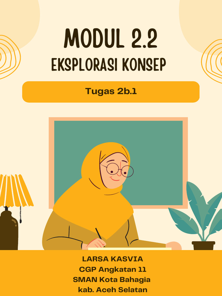 LARSA KASVIA Eksplorasi Konsep - Modul 2.2 - Tugas 2b 1 | PDF