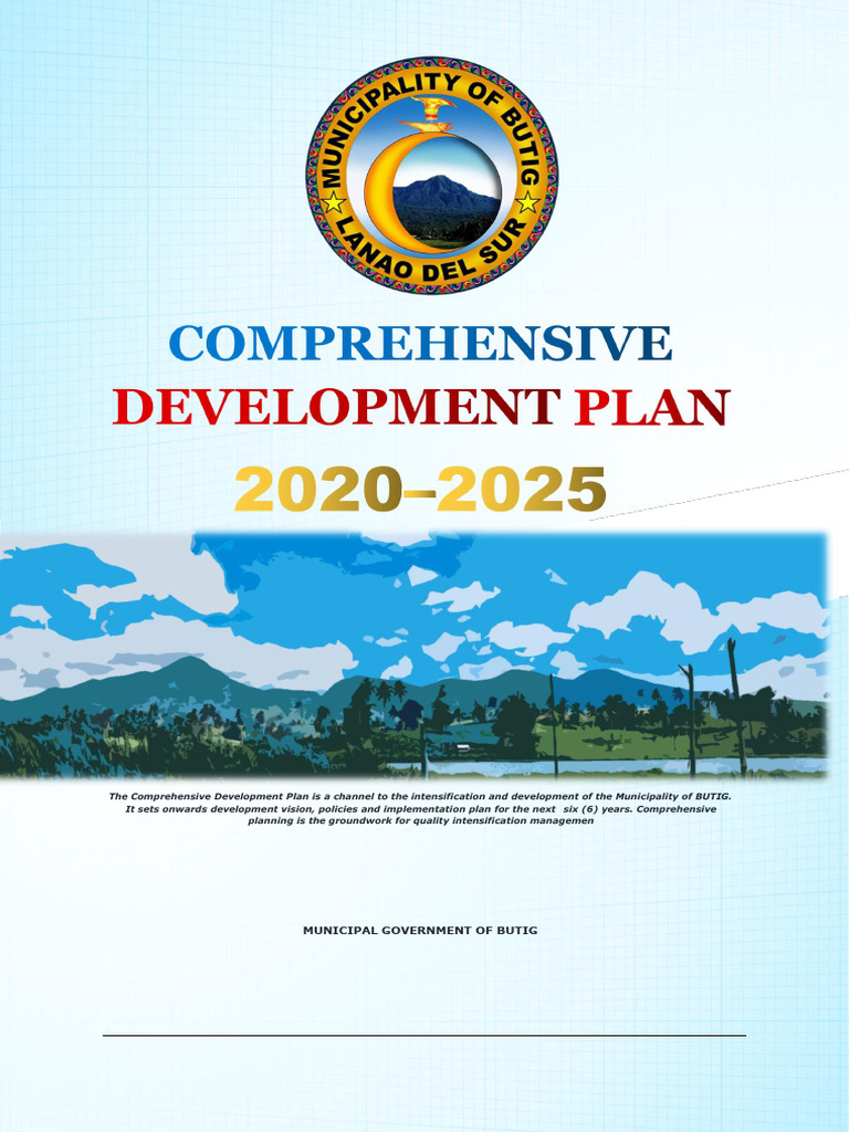 Comprehensive Development Plan (CDP) 2020-2025 | PDF | Flood ...