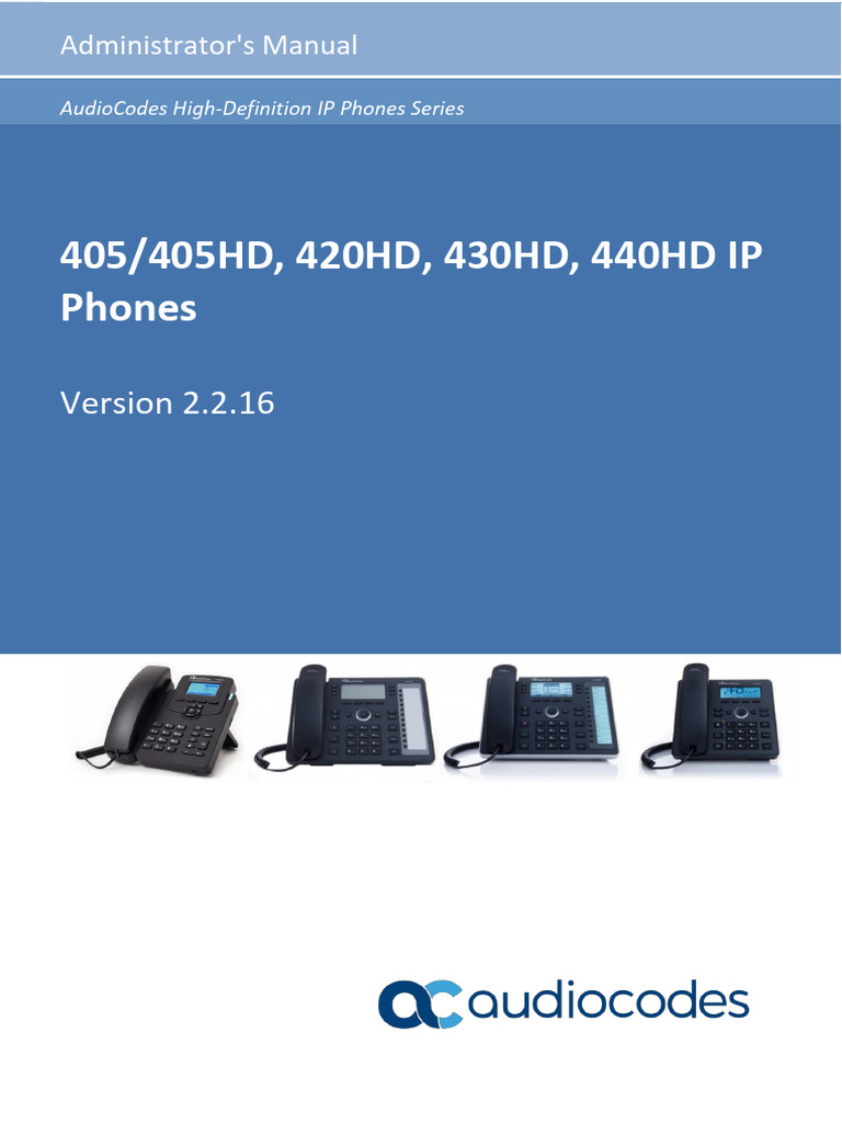 400hd-series-ip-phone-administrators-manual-ver-2216 | PDF
