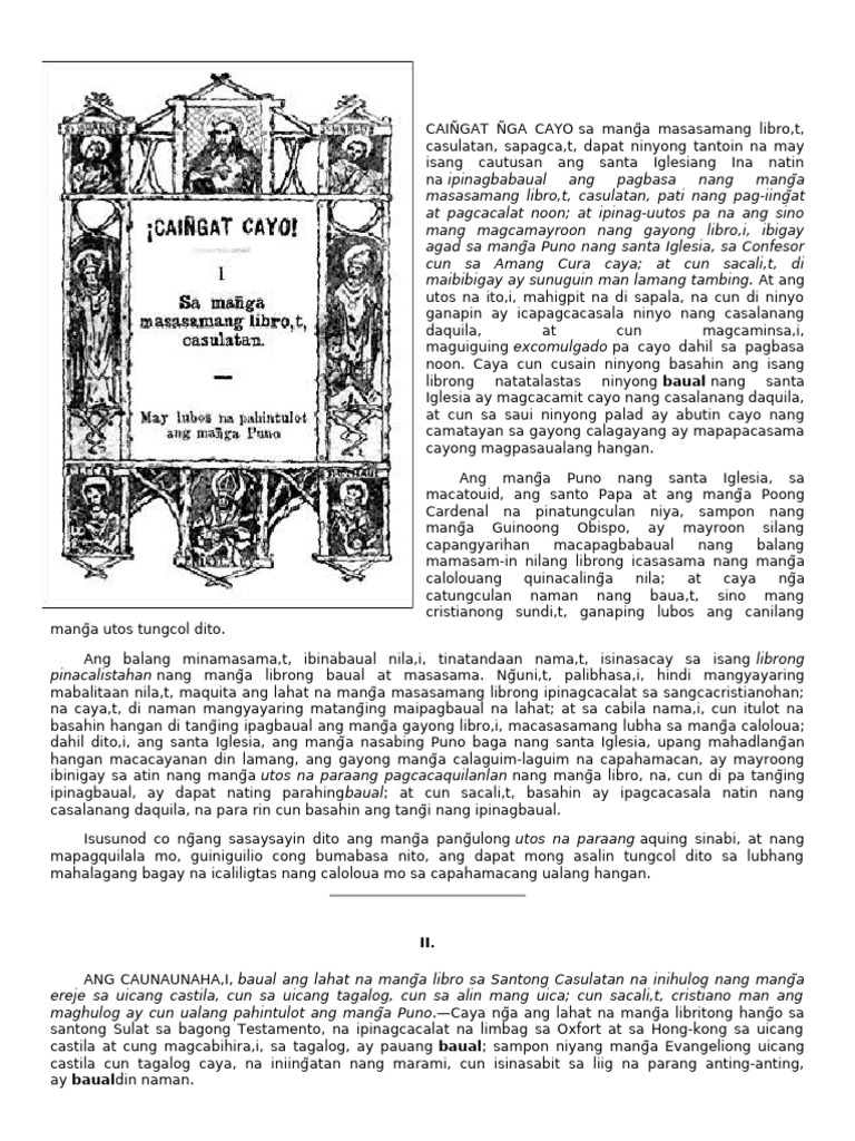 Caiñgat Ñga Cayo | PDF