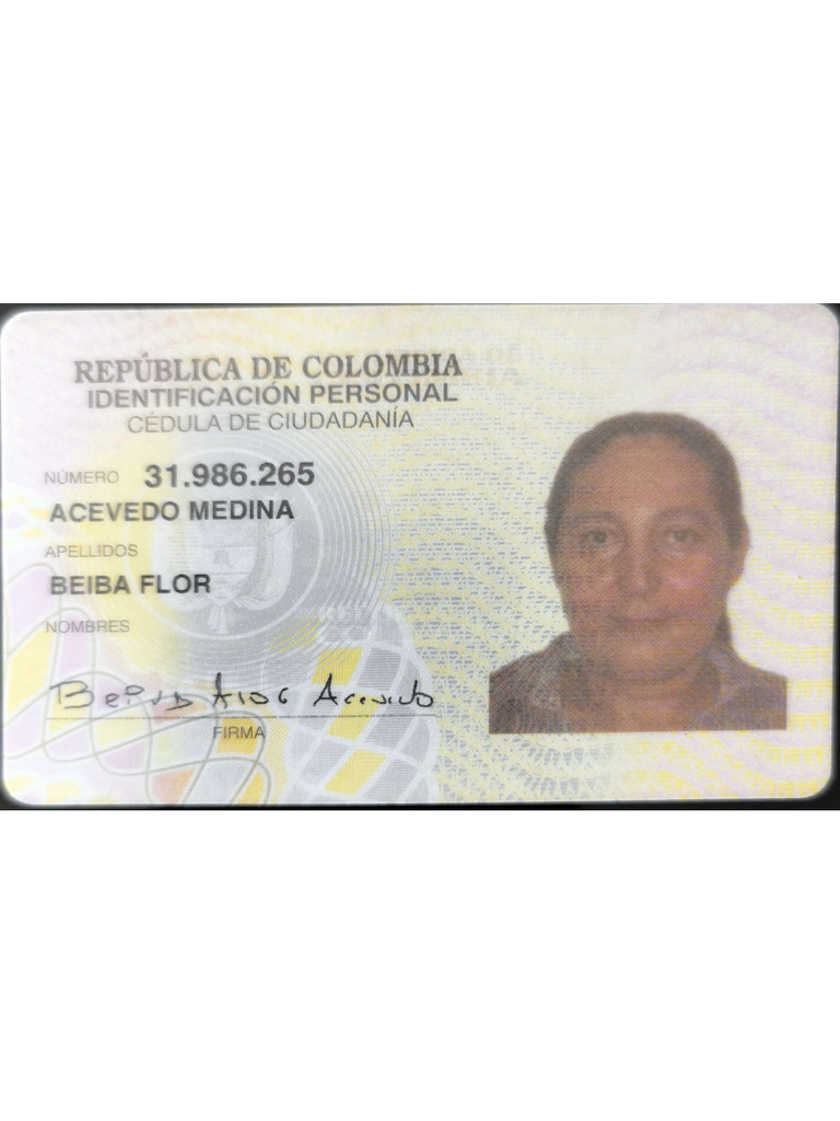 Cédula Beiva Flor | PDF