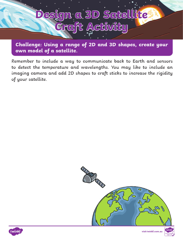Au T 10002214 Design A 3d Satellite Craft Activity - Ver - 8 - Ver - 2 ...