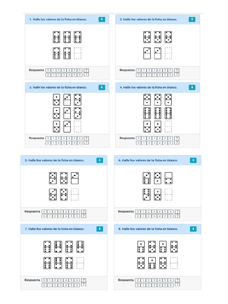 Test Dominos | PDF