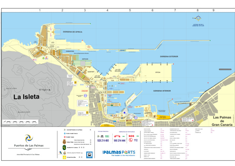 Plano Puerto de Las Palmas | PDF