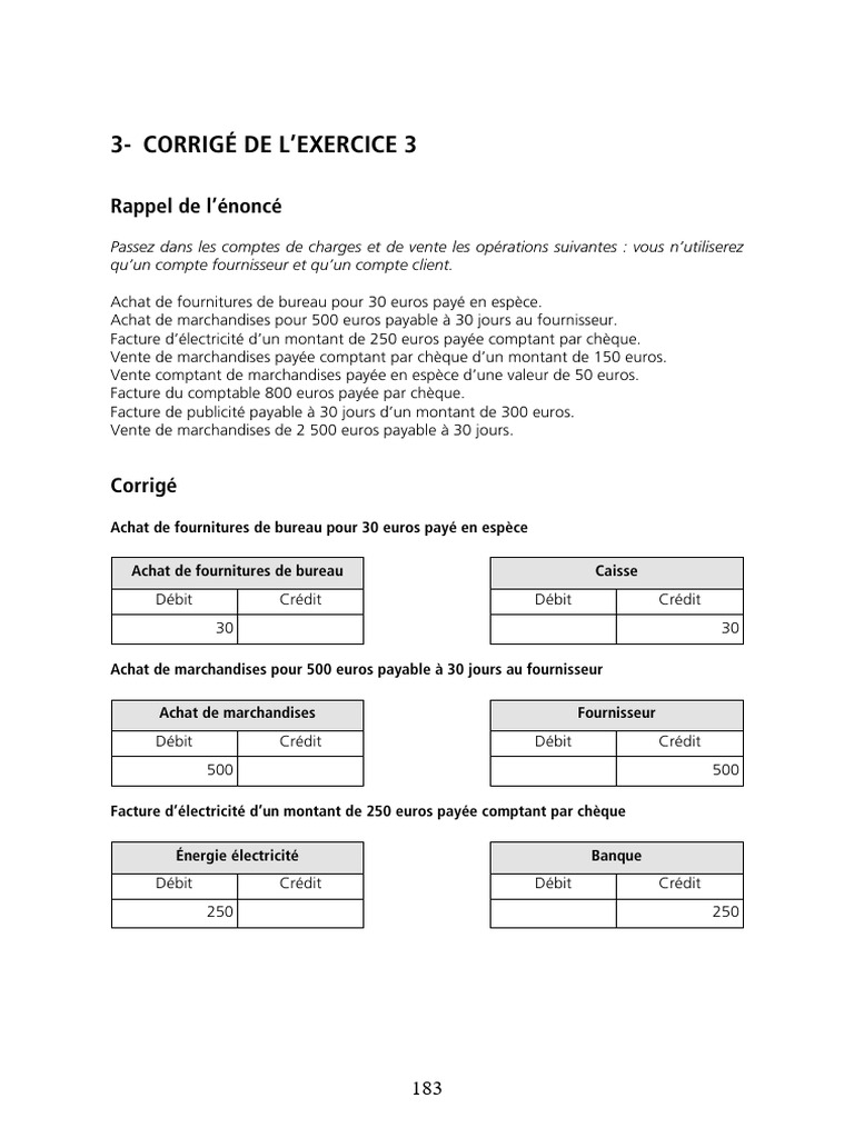 Corrige Exo 3 | PDF Corrige Exo 3 | PDF